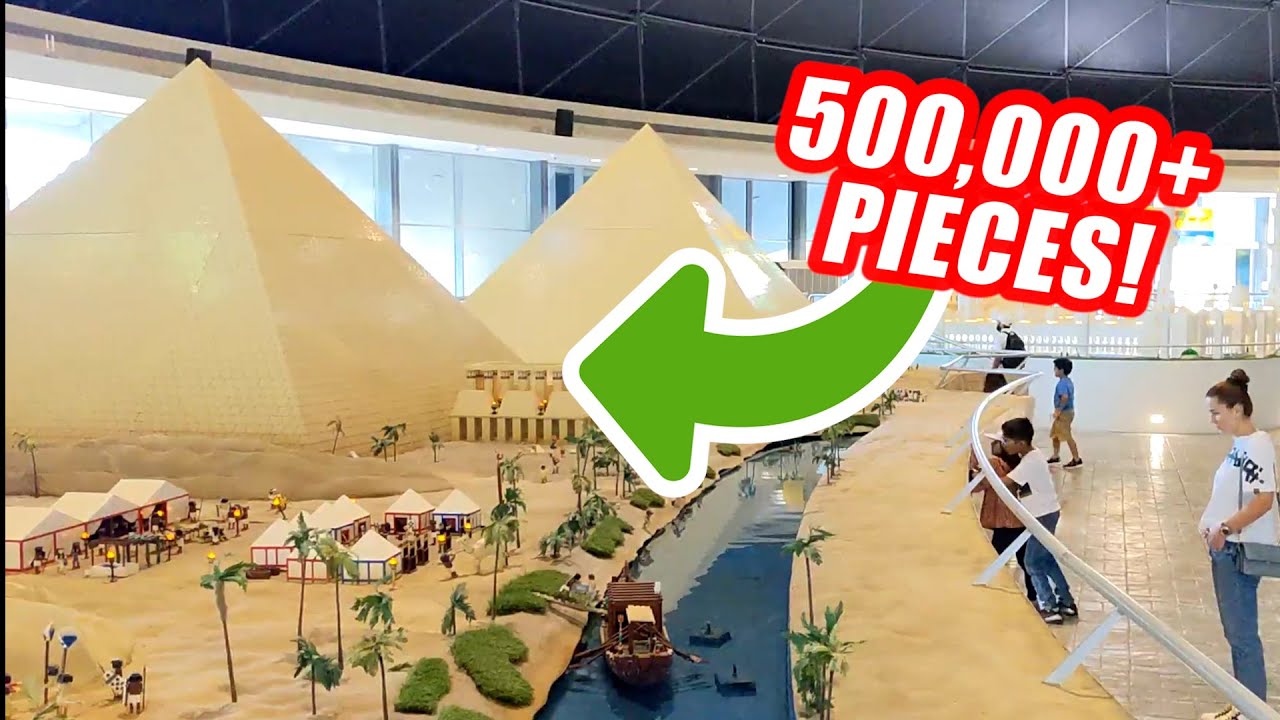 Huge LEGO Ancient Egypt at LEGOLAND Dubai Miniland! | Brick Finds & Flips