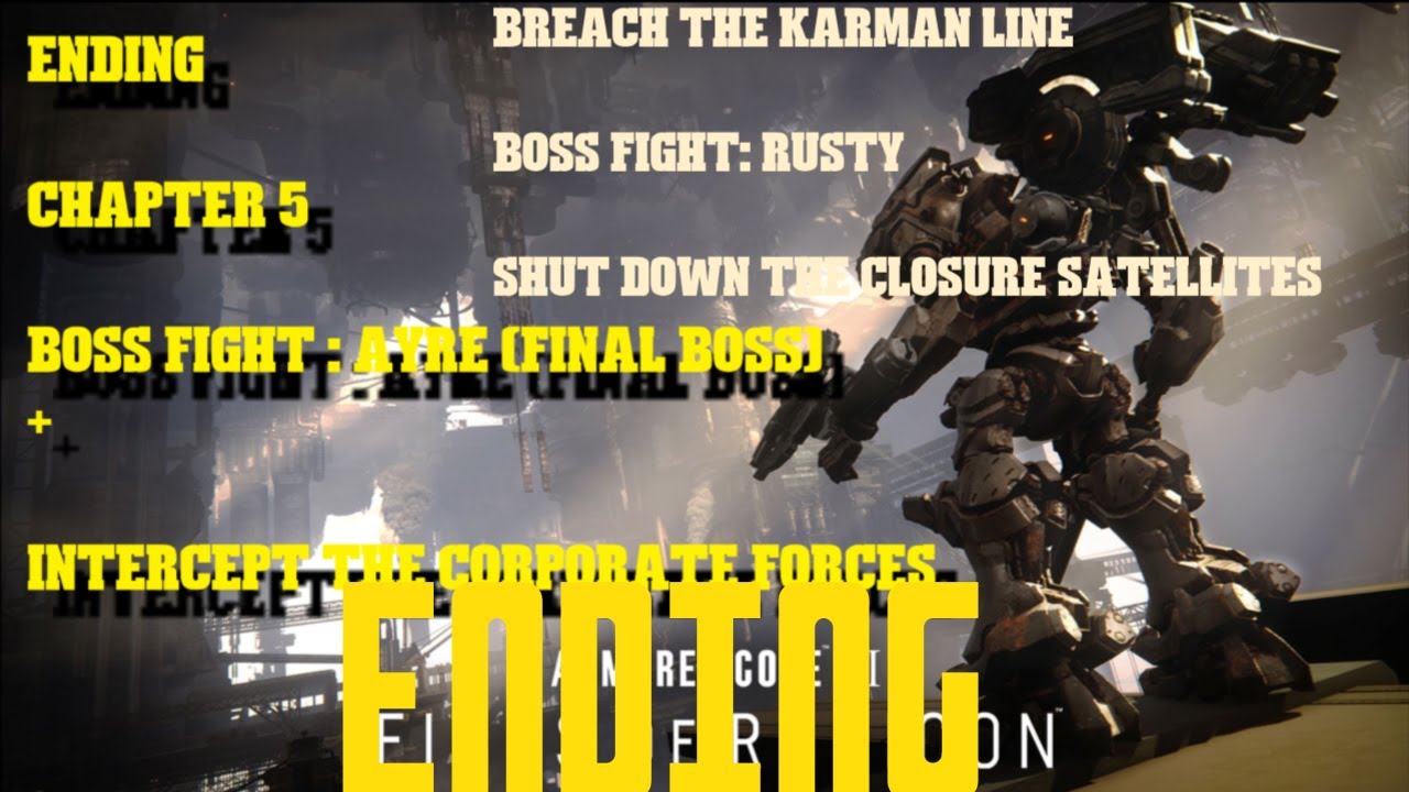 Armored core 6 walkthrough ENDING (no commentary) - YouTube