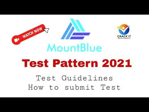 MOUNTBLUE TEST PATTERN 2021 / MOUNTBLUE OFF CAMPUS DRIVE - YouTube
