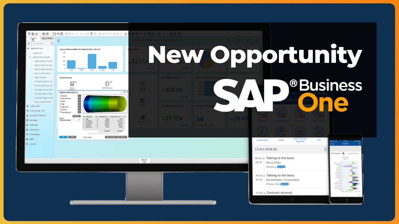 Create New Opportunity | Examples and How-To | SAP Business One - YouTube