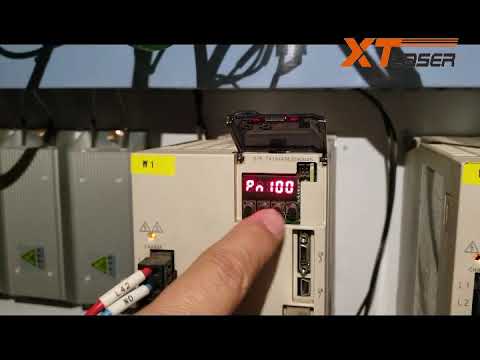 Yaskawa servo motor adjustment 1