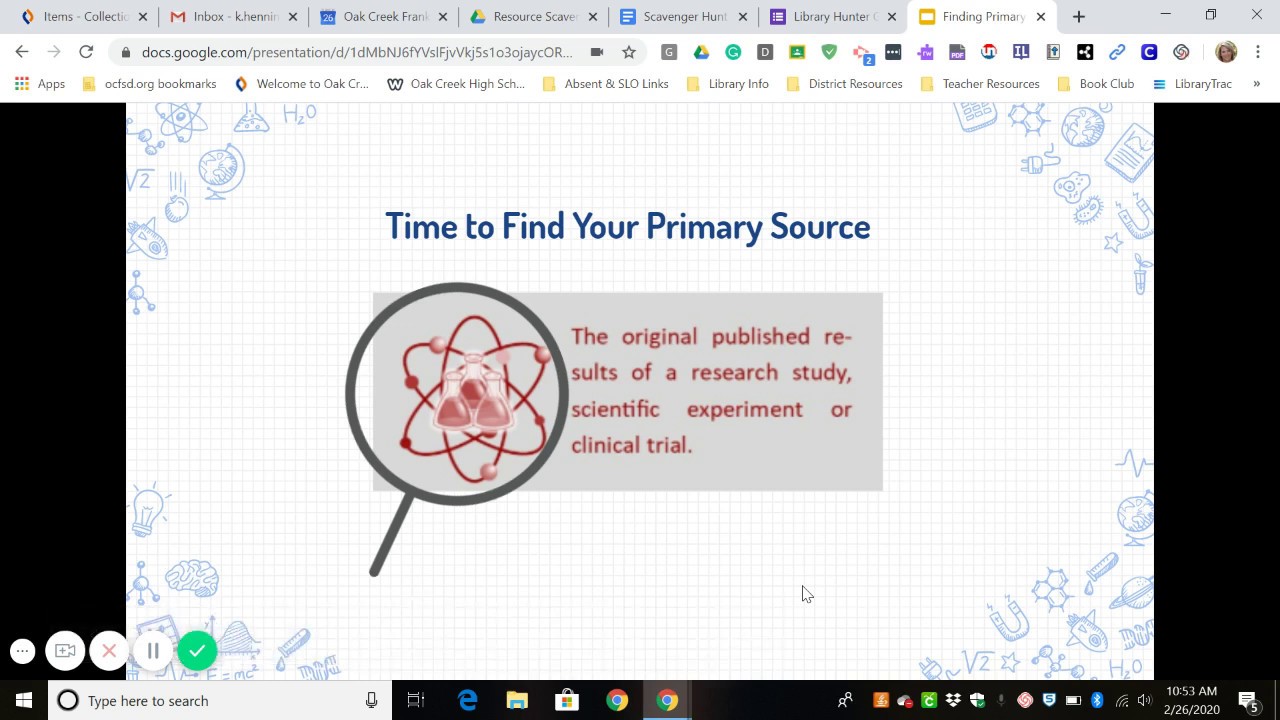 Finding Primary Sources in Science - YouTube