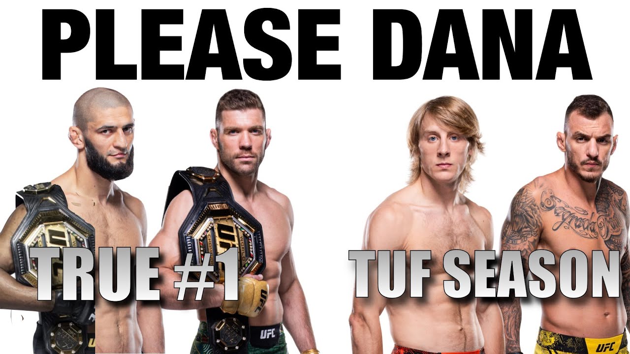 My Dream Matchups for 2025 (Every UFC Division) - YouTube