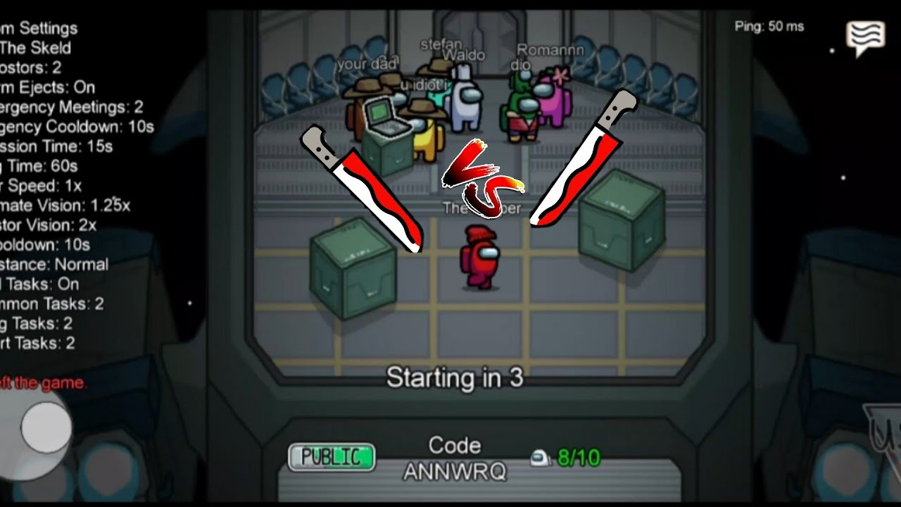 Among us (#4) I am never the imposter 😭😭 - YouTube