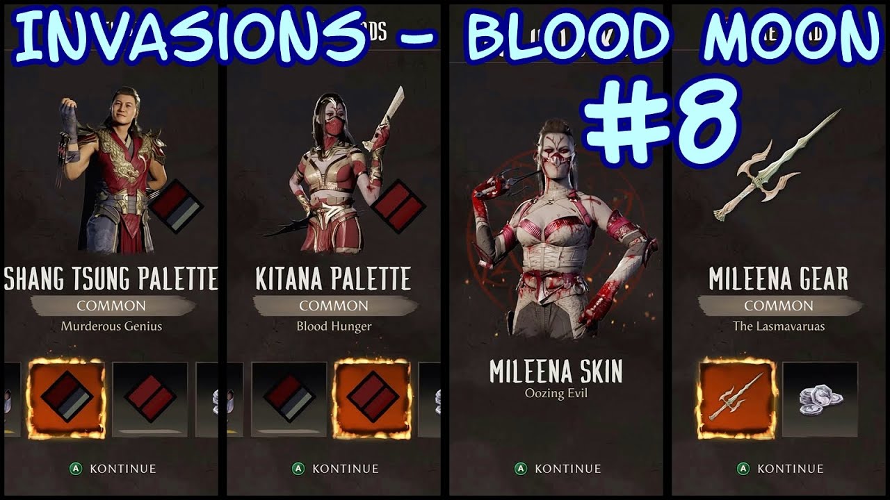 Season of the Blood Moon - Part 8 - Invasions - Mortal Kombat 1 - YouTube