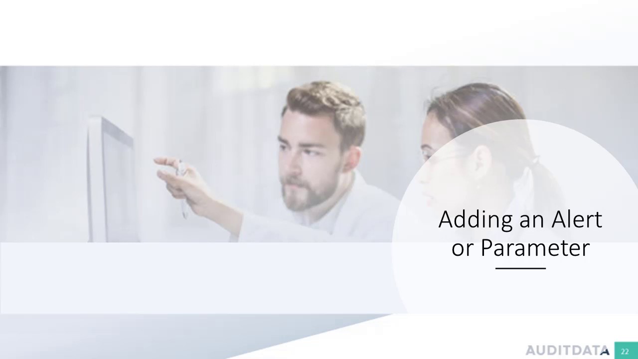Auditbase: Adding an alert - YouTube