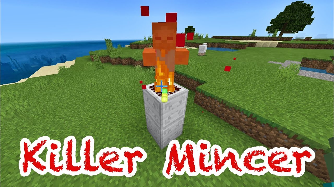 Killer Mincer Addon | Minecraft MCBE Addon - YouTube
