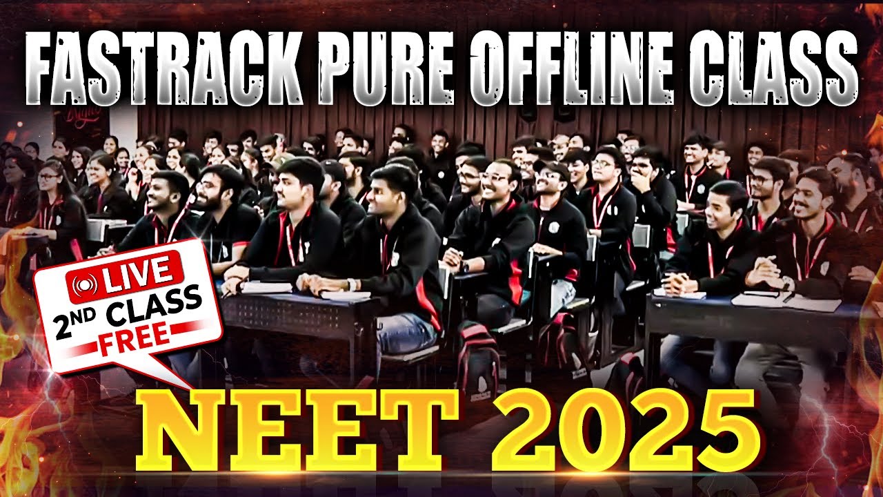Vidyapeeth PURE Offline Class - NEET 2025 FASTRACK Batch🔥 | First 2 ...