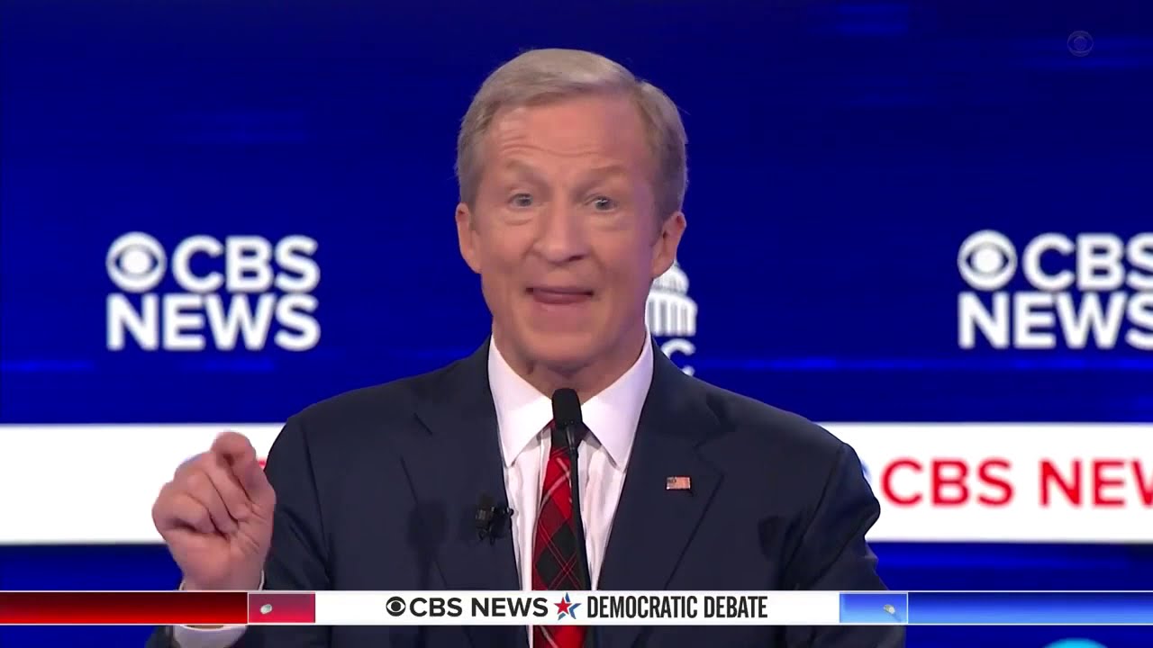 South Carolina Democratic Debate (TOM STEYER) - YouTube
