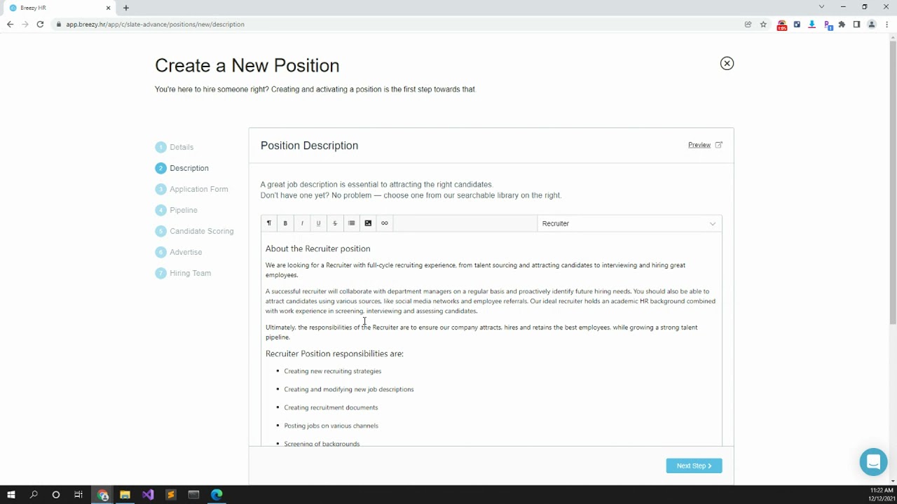 How To Add A New Job To Breezy ATS - YouTube