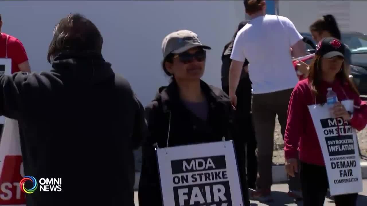 MDA Space workers strike continues | OMNI News Punjabi - YouTube