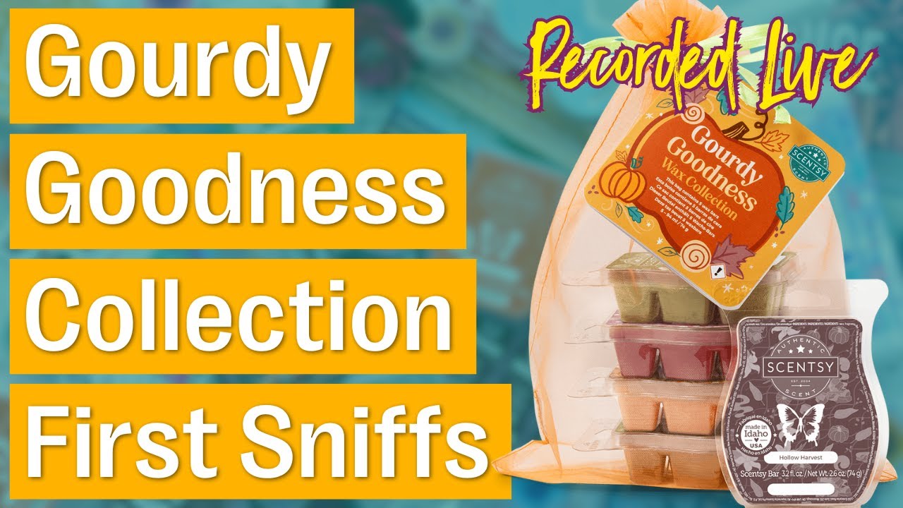 Gourdy Goodness Scentsy Wax Collection (Unboxing & First Sniffs) - YouTube