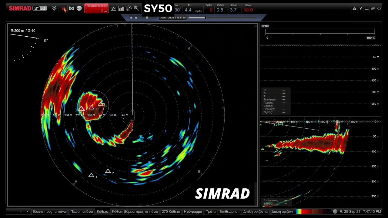 Simrad SY50 part#2 Amberjacks - YouTube
