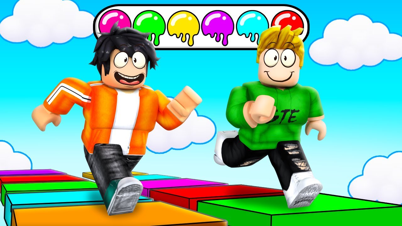 Can We Beat the ONE COLOR OBBY in Roblox? - YouTube