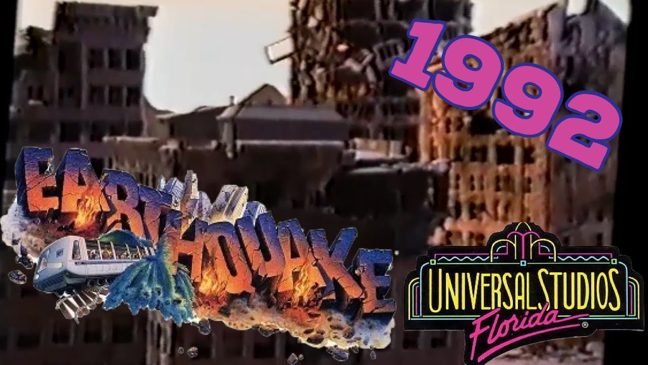 Earthquake: The Big One | *1992* Universal Studios Florida - YouTube