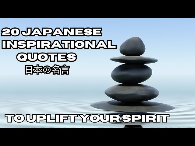 Japan Inspirational Quotes