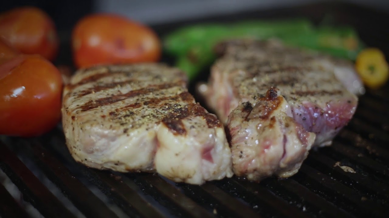 RECETA: Rib Eye Mamón con papas - YouTube