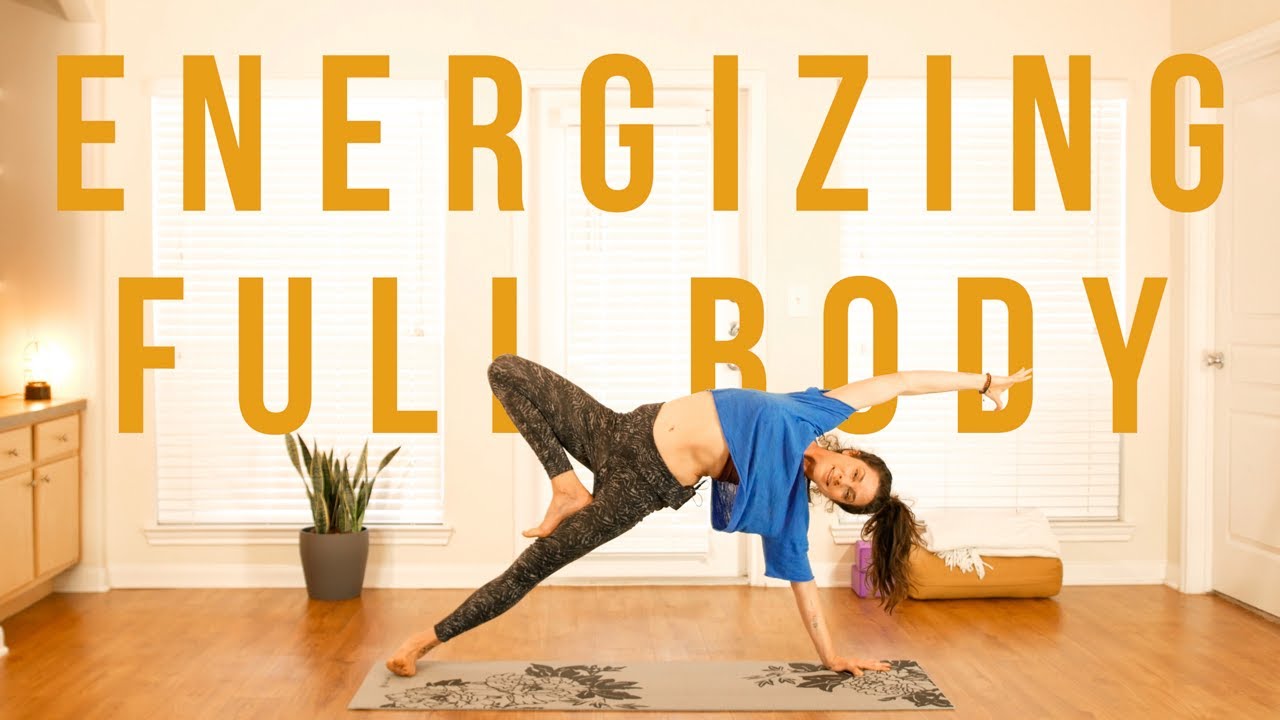 Full Body Stretch - 30 min Intermediate Total Body Yoga Workout for ...