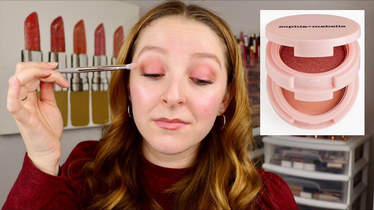 Sophia + Mabelle The Stack Eyeshadow Duo in Berry Spritz Swatches ...