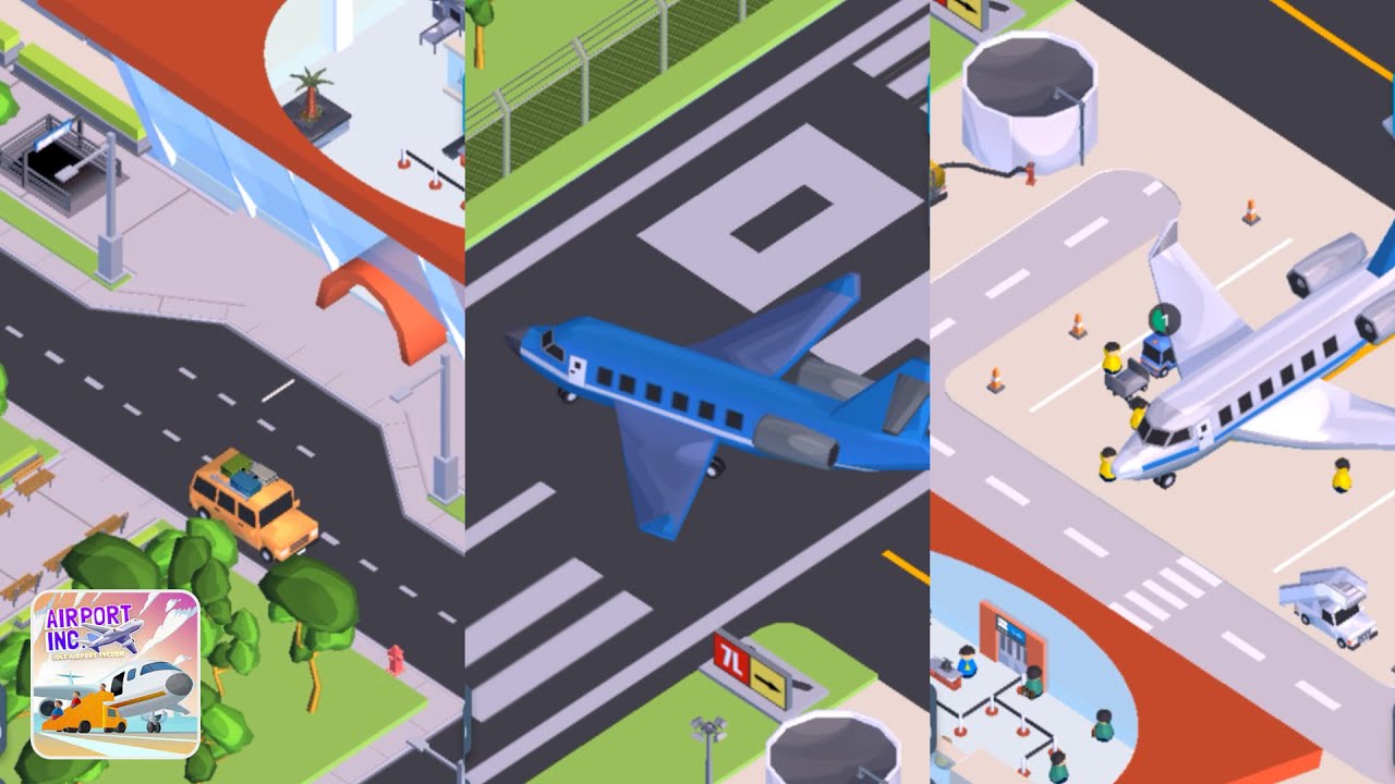 Airport Inc. Idle Tycoon Game | Game Play | Day 3/3 - YouTube