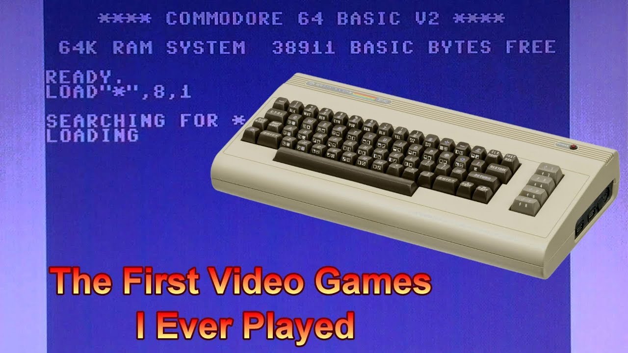 The First Video Games I Ever Played - YouTube