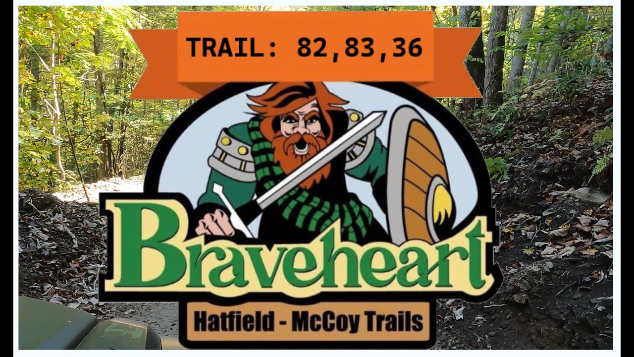 Hatfield McCoy Trails - Braveheart 82,83,36 (2023) - YouTube
