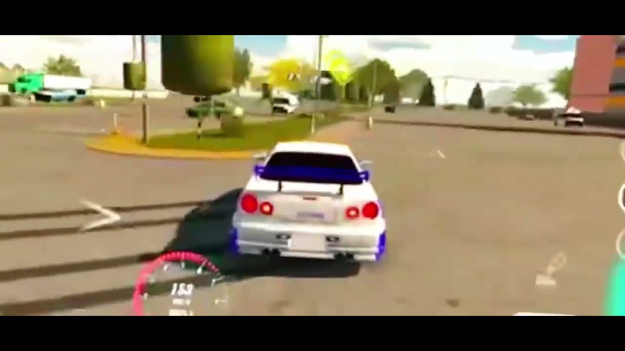 Nissan Skyline GT R34 Drift Car Parking Multiplayer - YouTube