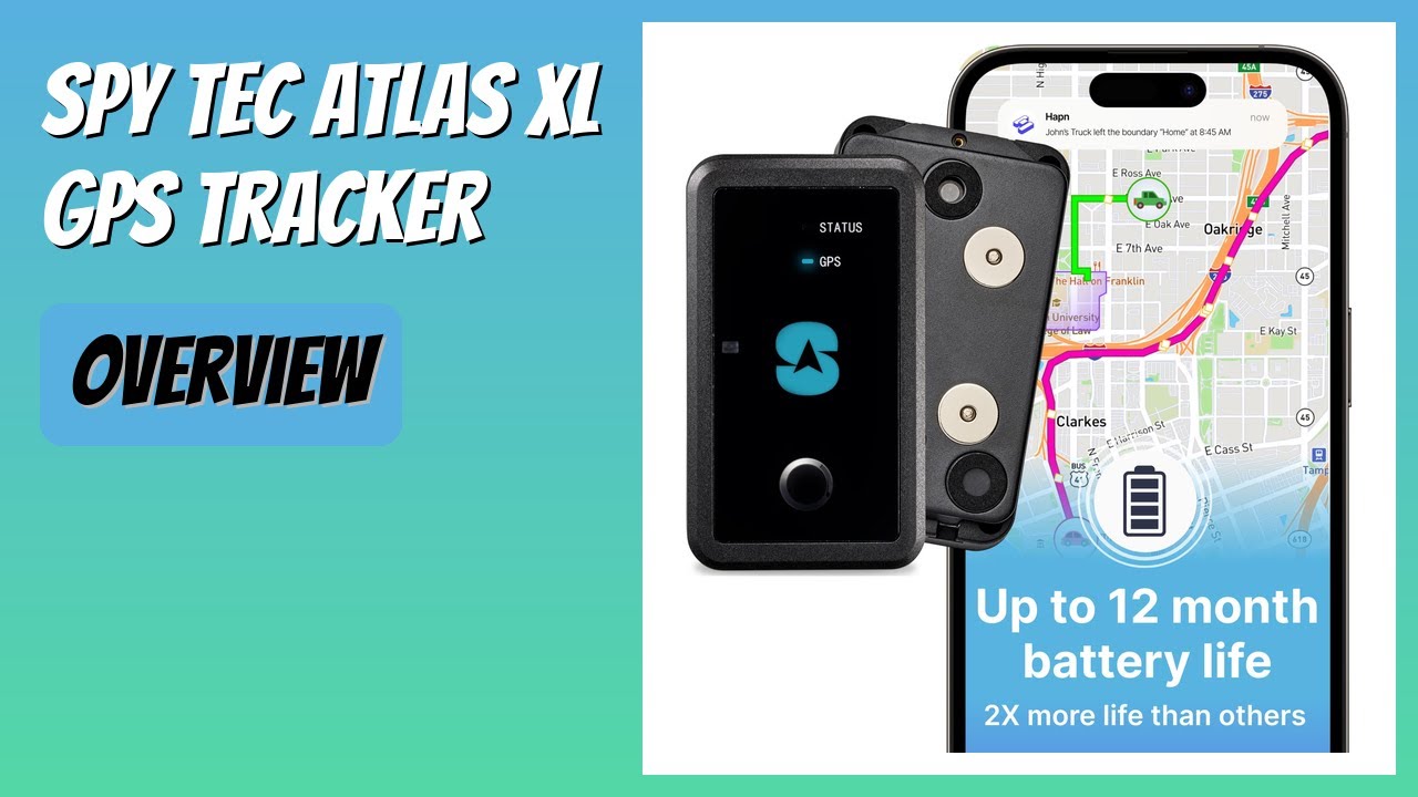REVIEW (2026): Spy Tec Atlas XL GPS Tracker. Features - YouTube