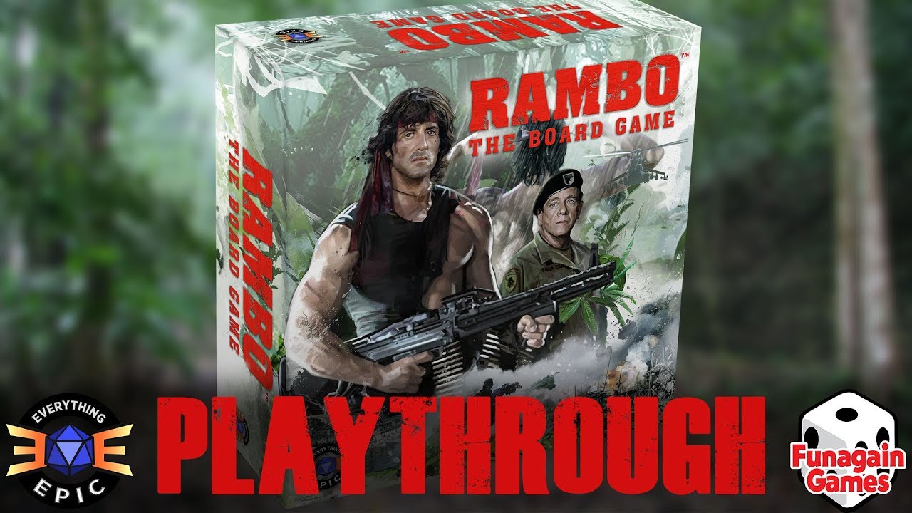 Rambo: The Board Game - Playthrough - YouTube