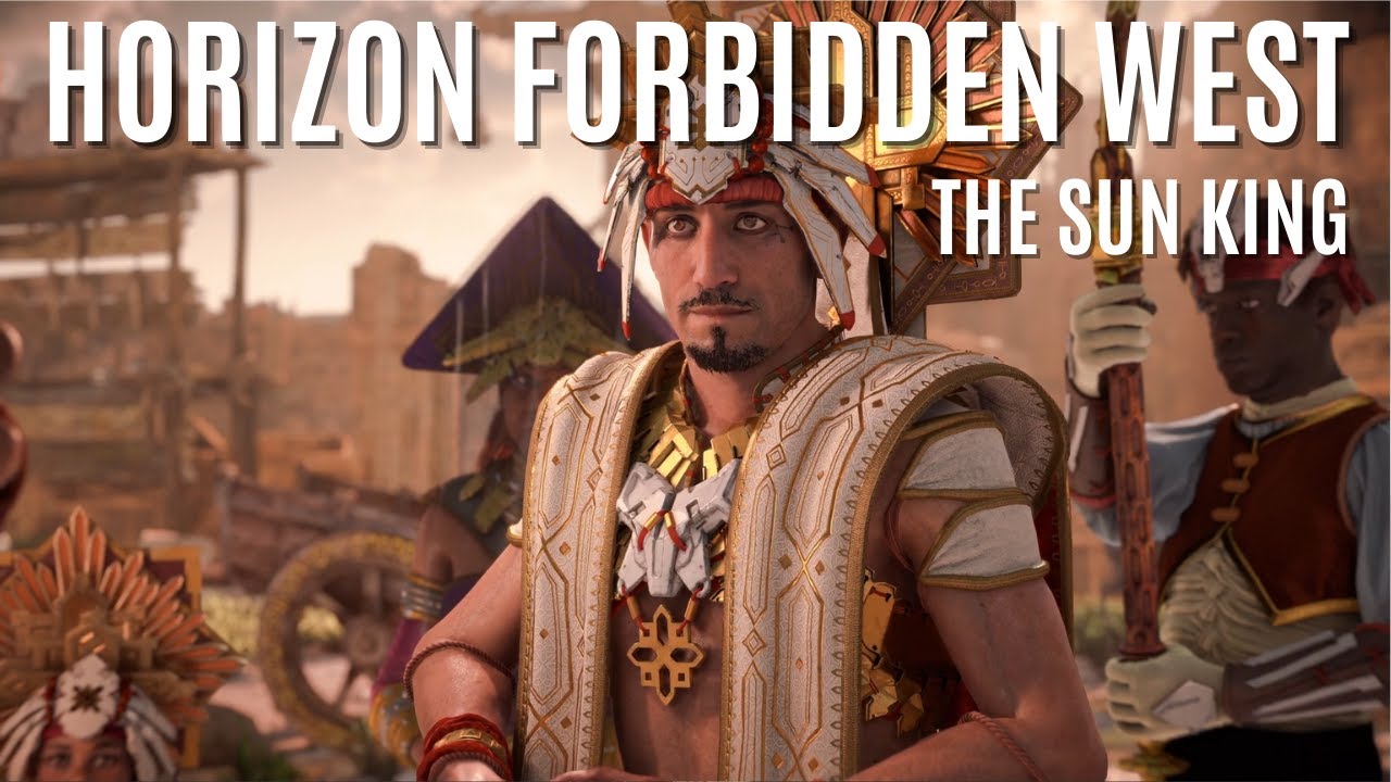 Horizon Forbidden West # 4 - The Sun King Avad! PS5 Gameplay ...
