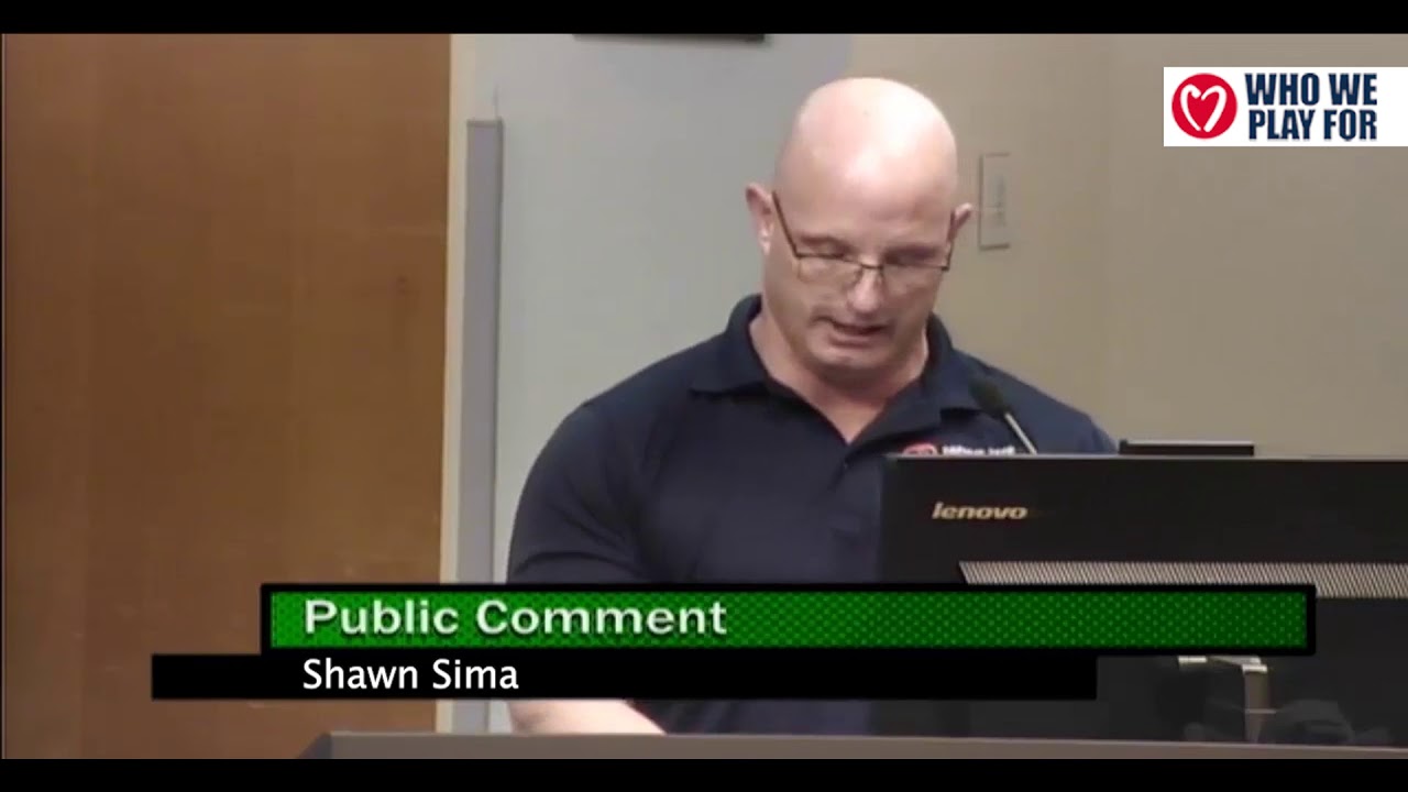 Shawn Sima Inspiring Story at Brevard Public School School Board ...