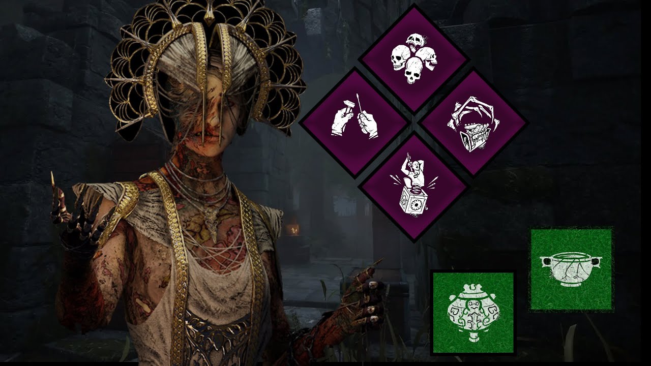 The plague makes the survivors see red in the red forest - DBD - YouTube