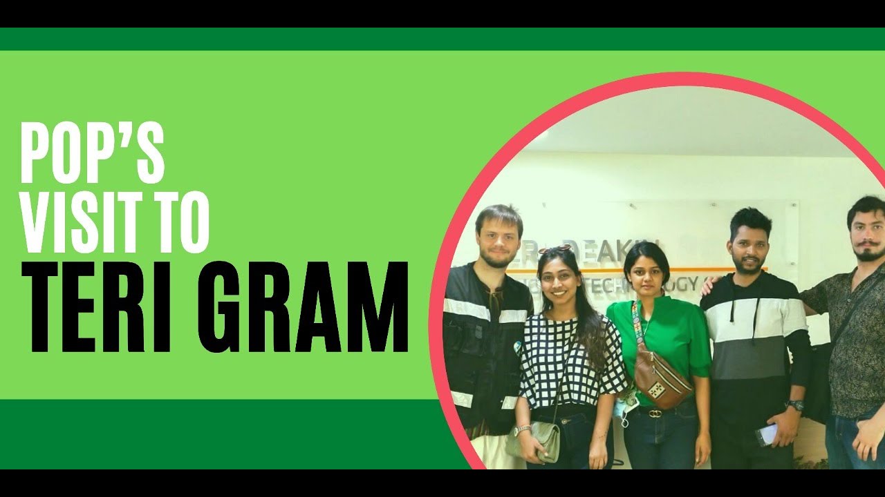 POP visits TERI Gram, India - YouTube