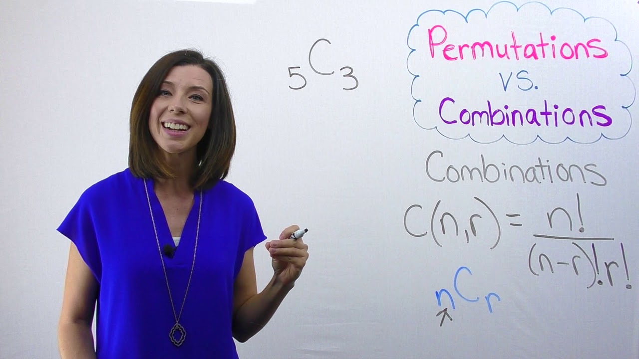 Permutations vs Combinations - YouTube