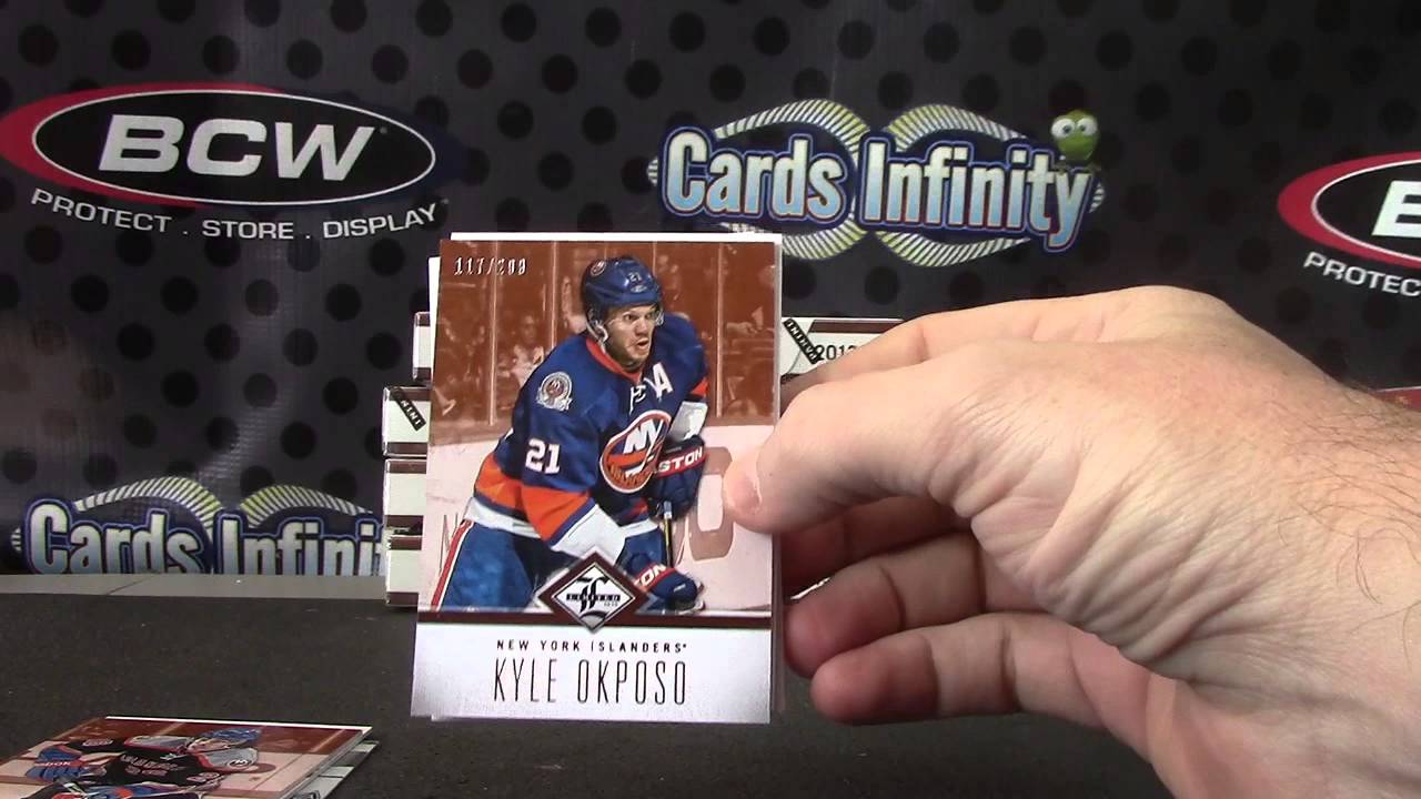 Donald Woo's 2012/13 Limited Hockey Box Break - YouTube