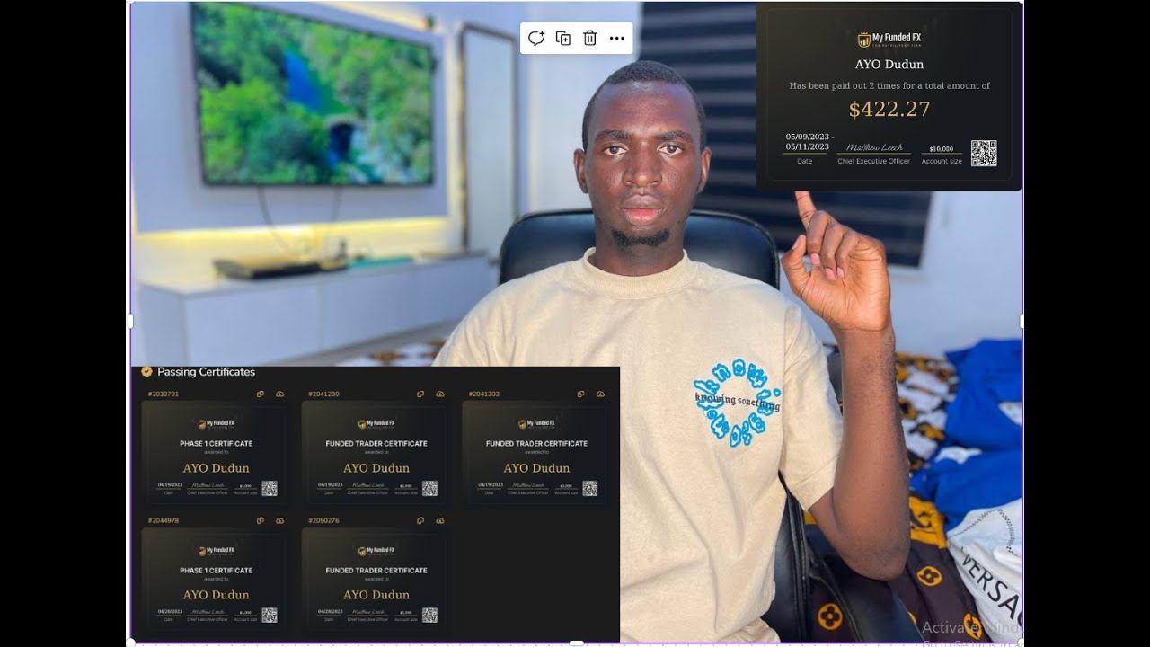 MYFUNDEDFX: my journey to funding 3 account in 3weeks - YouTube
