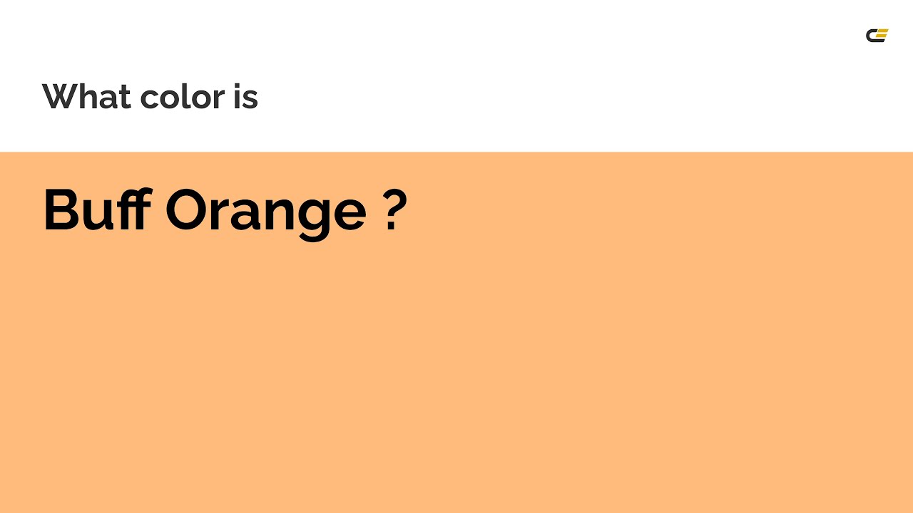 Buff Orange color #ffbb7c hex Cool Orange color ffbb7c - YouTube