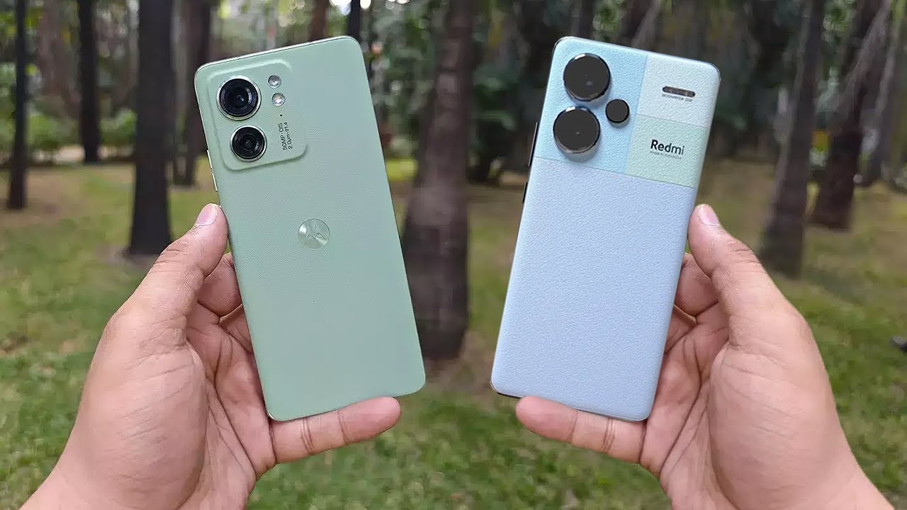 Motorola Edge 40 Vs Xiaomi Redmi Note 13 Pro Plus - YouTube