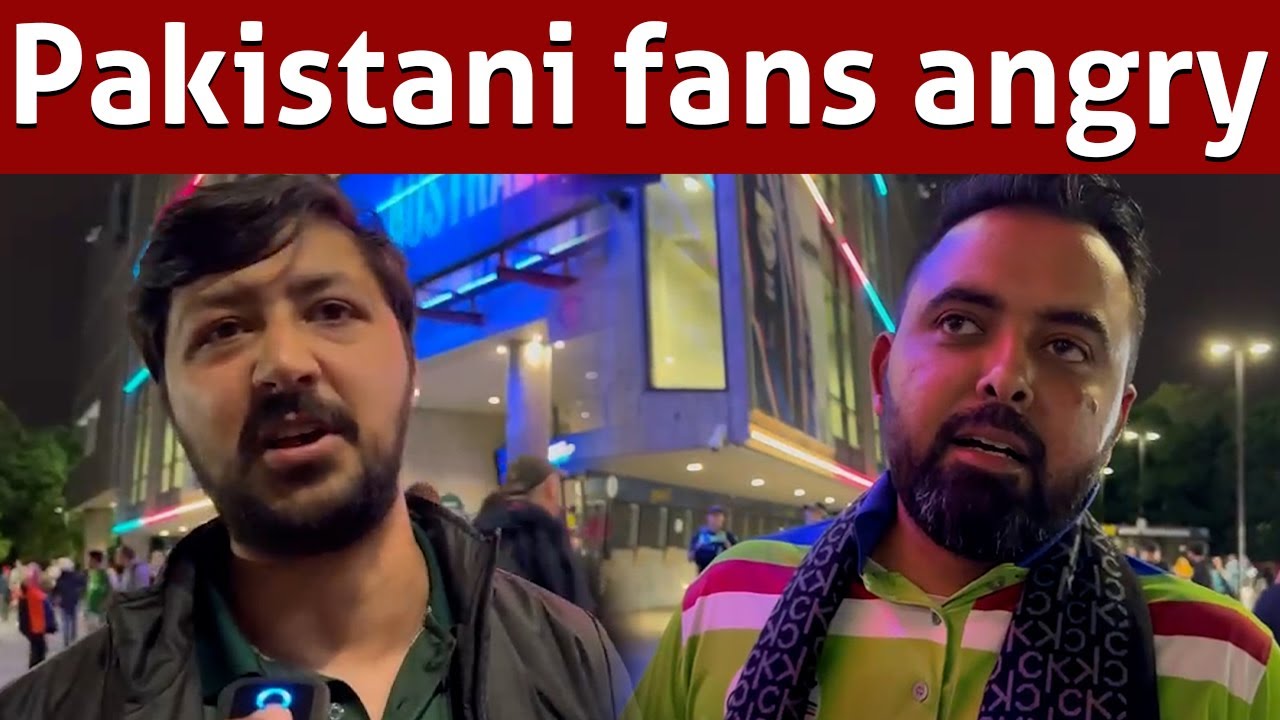 Pakistani sad on defeat - YouTube