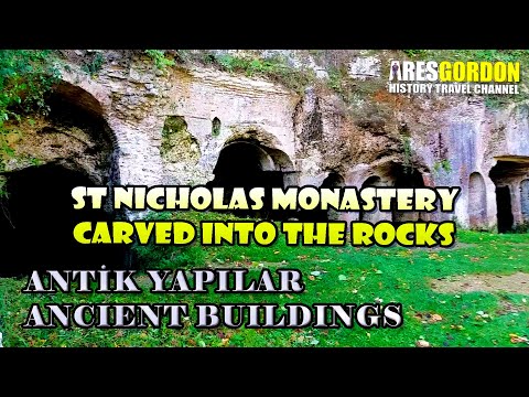AYA NIKOLA KAYA MANASTIRI - KIYIKÖY KIRKLARELİ | ANTİK YAPILAR #8