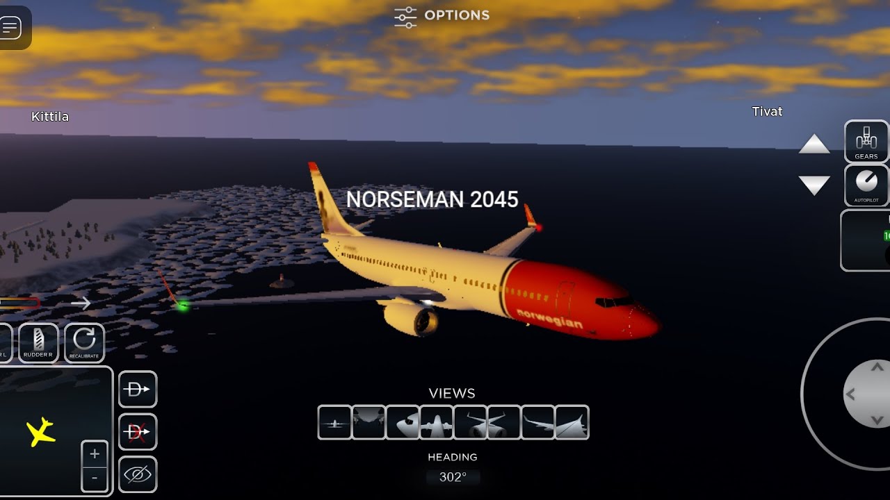 Amazing sunrise take off! project flight Norwegian from Kittila,Finland ...