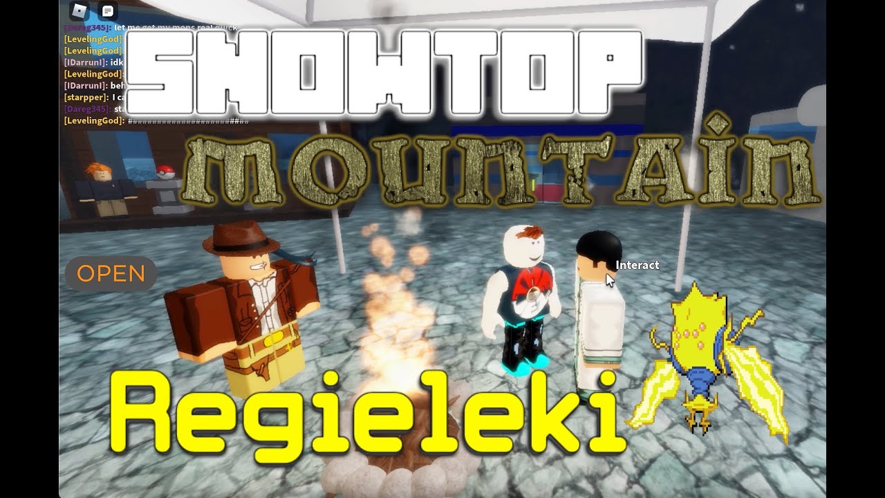 Project Legends - Snowtop Mountain Update is Here! How to get Regieleki ...