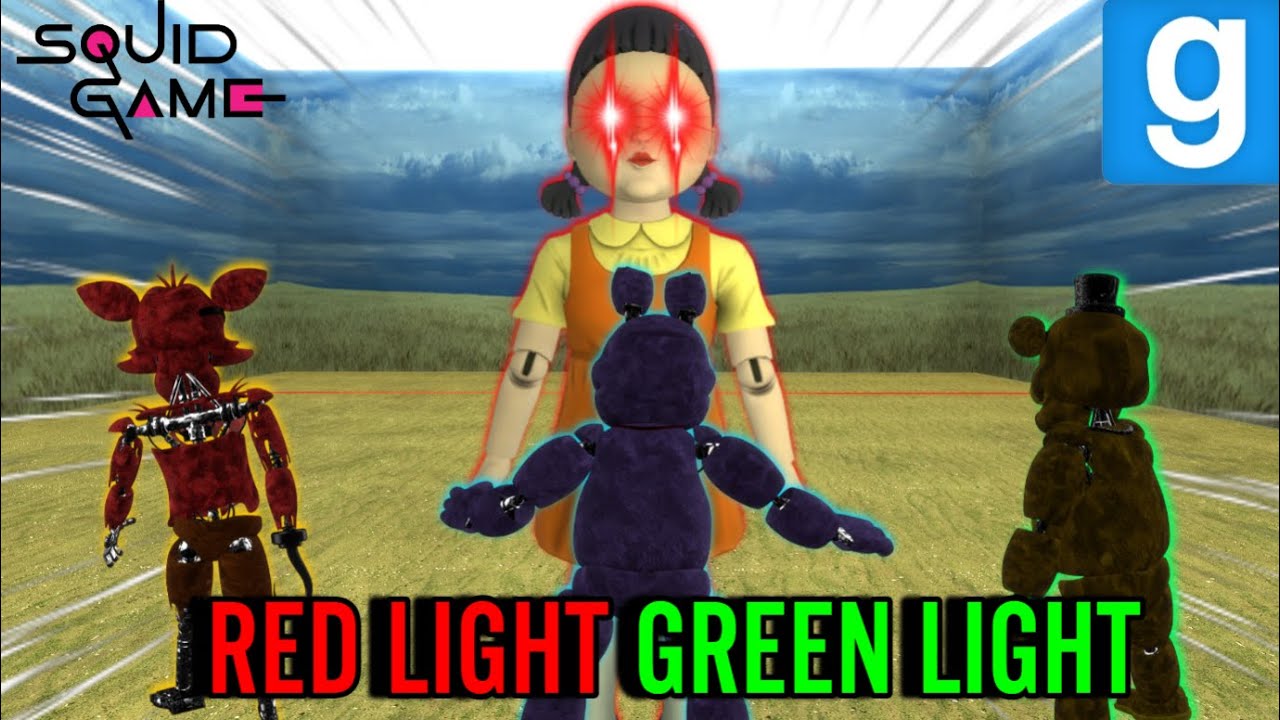 Gmod FNAF Spin-Off | Red Light Green Light - YouTube