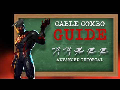 How To MASTER Black Panther's HARDEST Combo | Cable Combo Guide