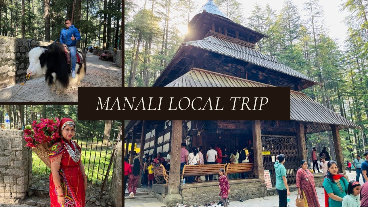 Manali Local places|| Day one cover || Hidimba Devi Temple || Part-4 ...