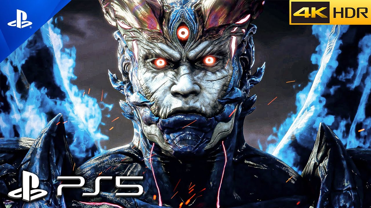 How Kazuya Transforms True Devil Form Scene[4K 60FPS HDR] PS5 Tekken 8 ...