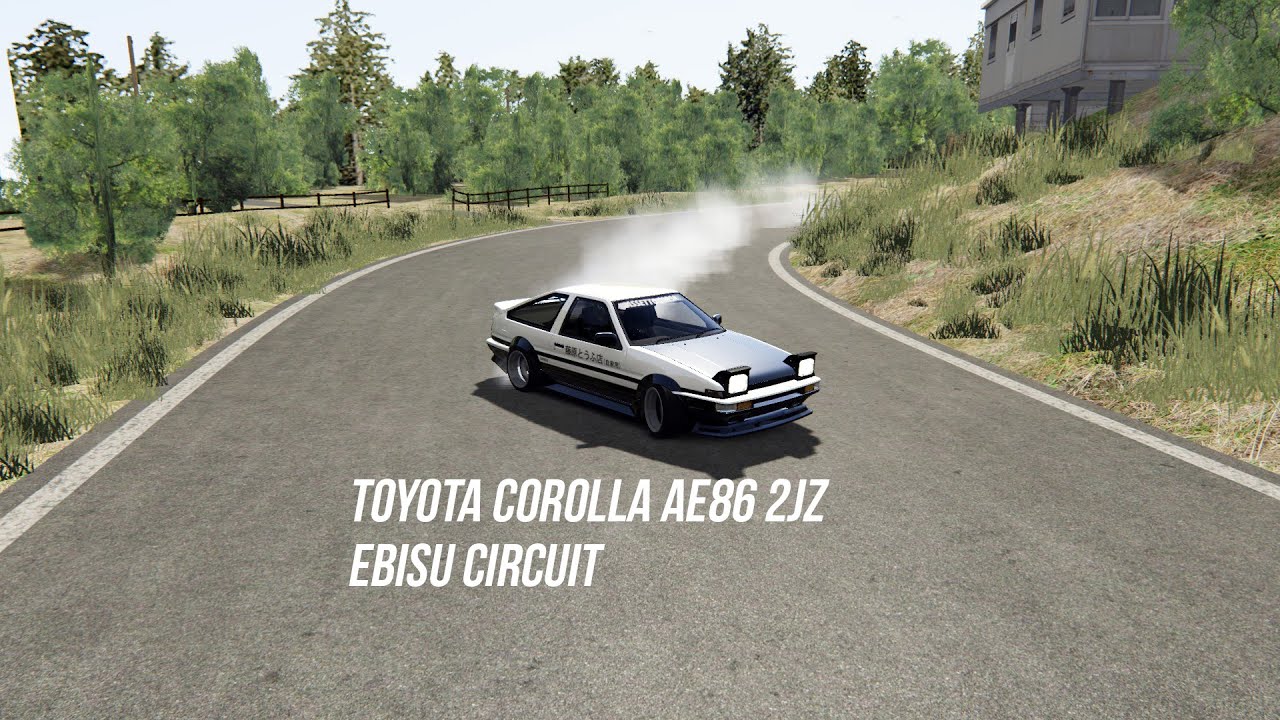 TOYOTA COROLLA AE86 2JZ EBISU CIRCUIT | ASSETTO CORSA - YouTube