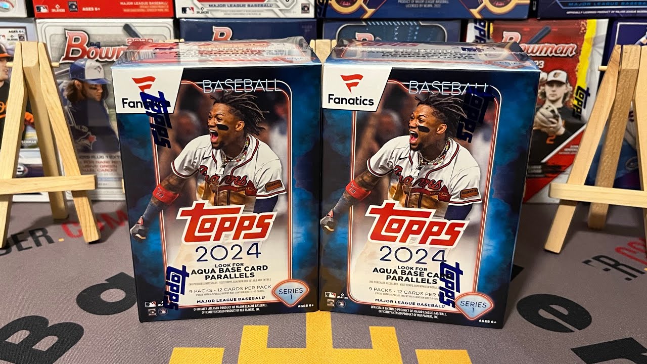 2024 Fanatics Topps Series 1 Blaster Exclusives! 24 Parallels in 2 ...