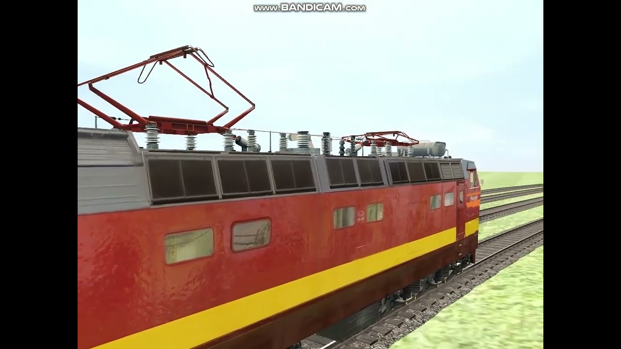 RZD CHS4t vs CHS8 Racing Trainz - YouTube