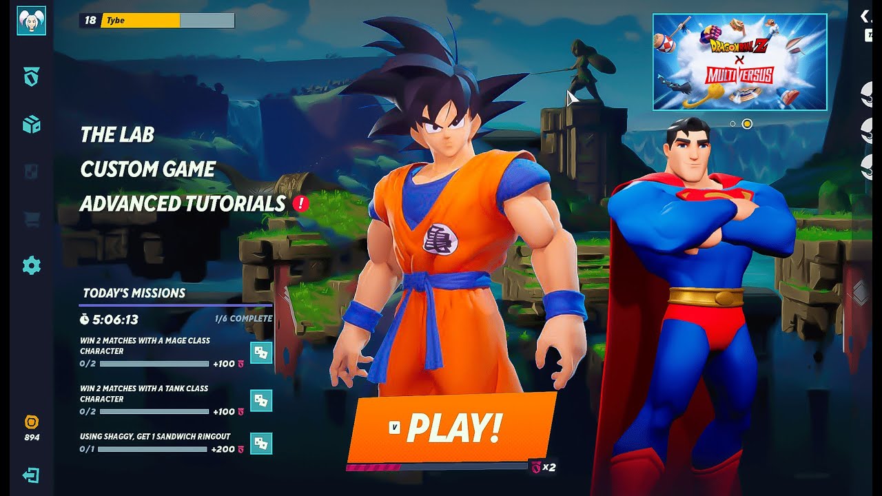 Goku X Multiversus - YouTube